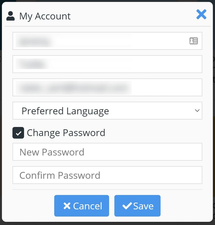 How do I change my language preference?