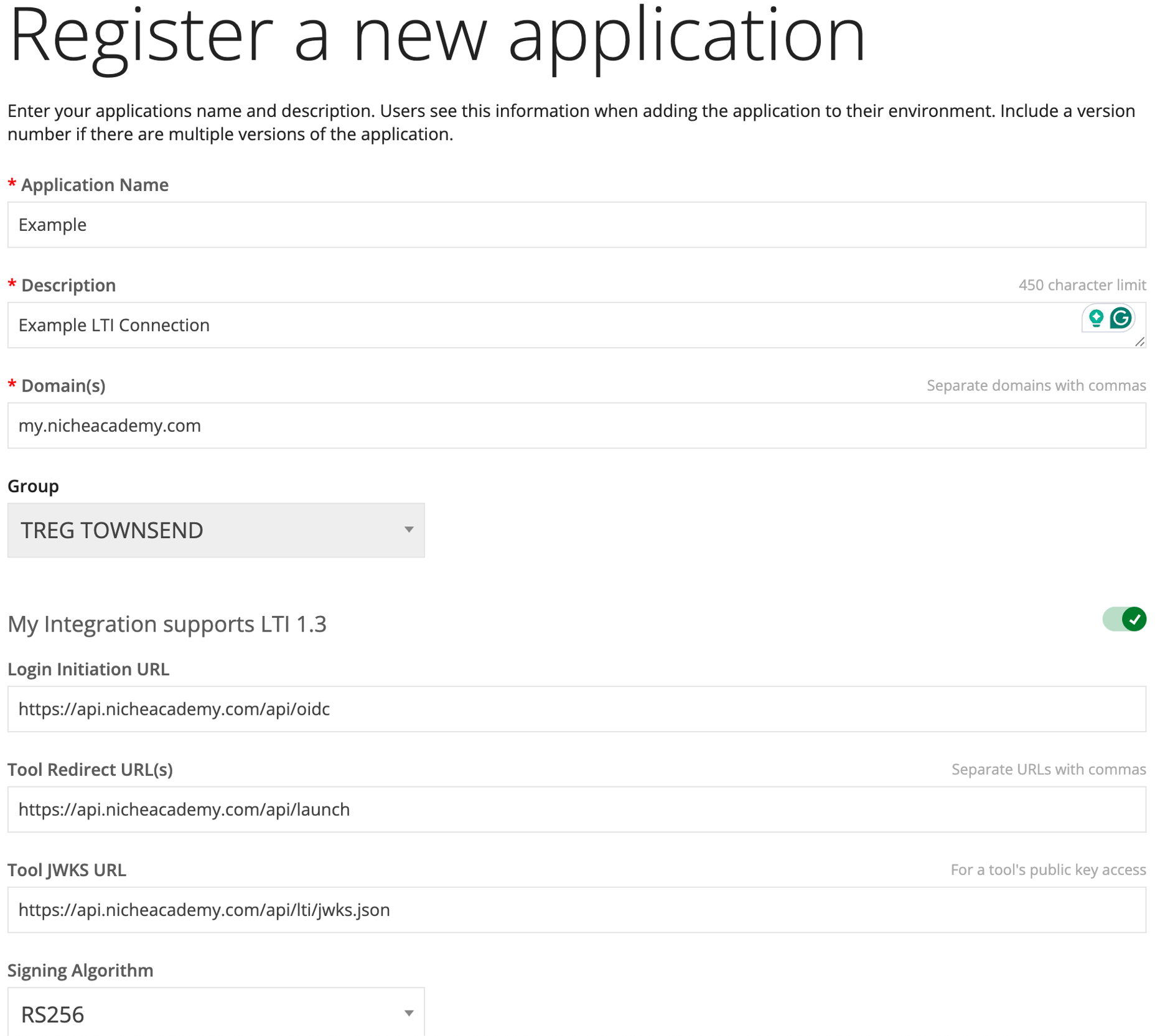 How do I connect Niche Academy to Blackboard?