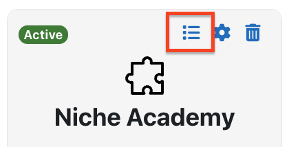 How do I connect Niche Academy to Moodle?