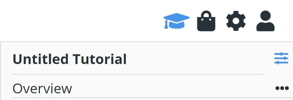 How do I limit who can see a tutorial?