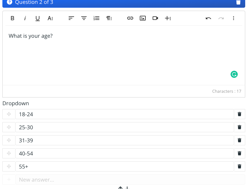 How do I add a survey to my tutorial?
